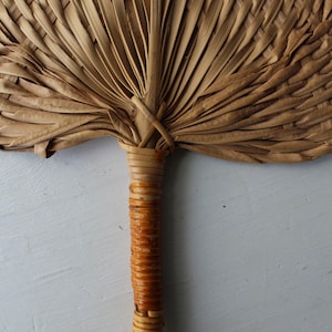 4 Vintage Rattan Hand Fans Ambulance Service Funeral Home Advertising ...