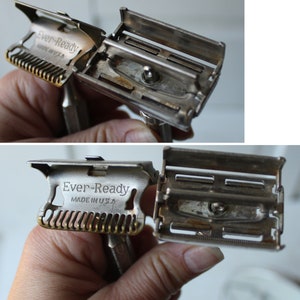 Antique Ever Ready Razor and Gillette Adjustable Double Edge Safety ...