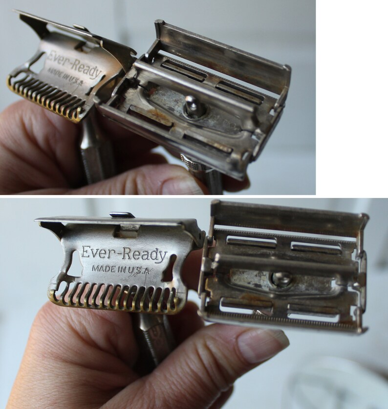 Antique Ever Ready Razor and Gillette Adjustable Double Edge - Etsy