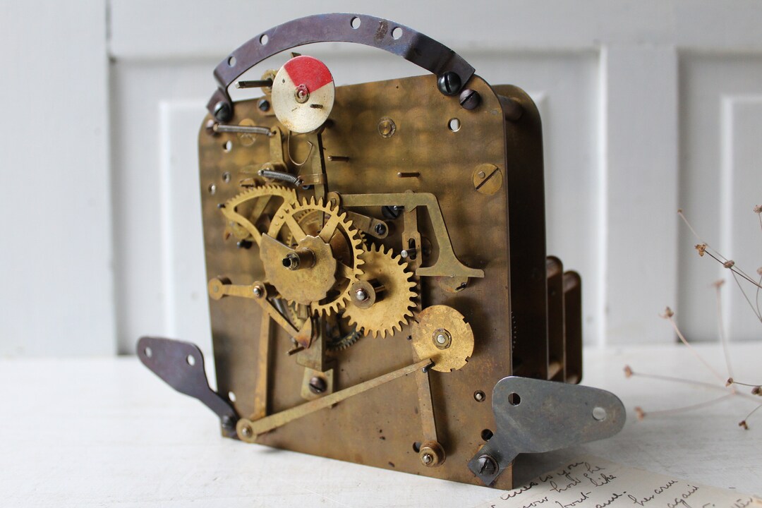 Vintage Telechron Synchronous Motor Brass Clock Gear Mechanism - Etsy