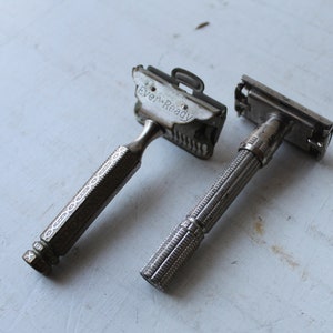 Antique Ever Ready Razor and Gillette Adjustable Double Edge Safety ...