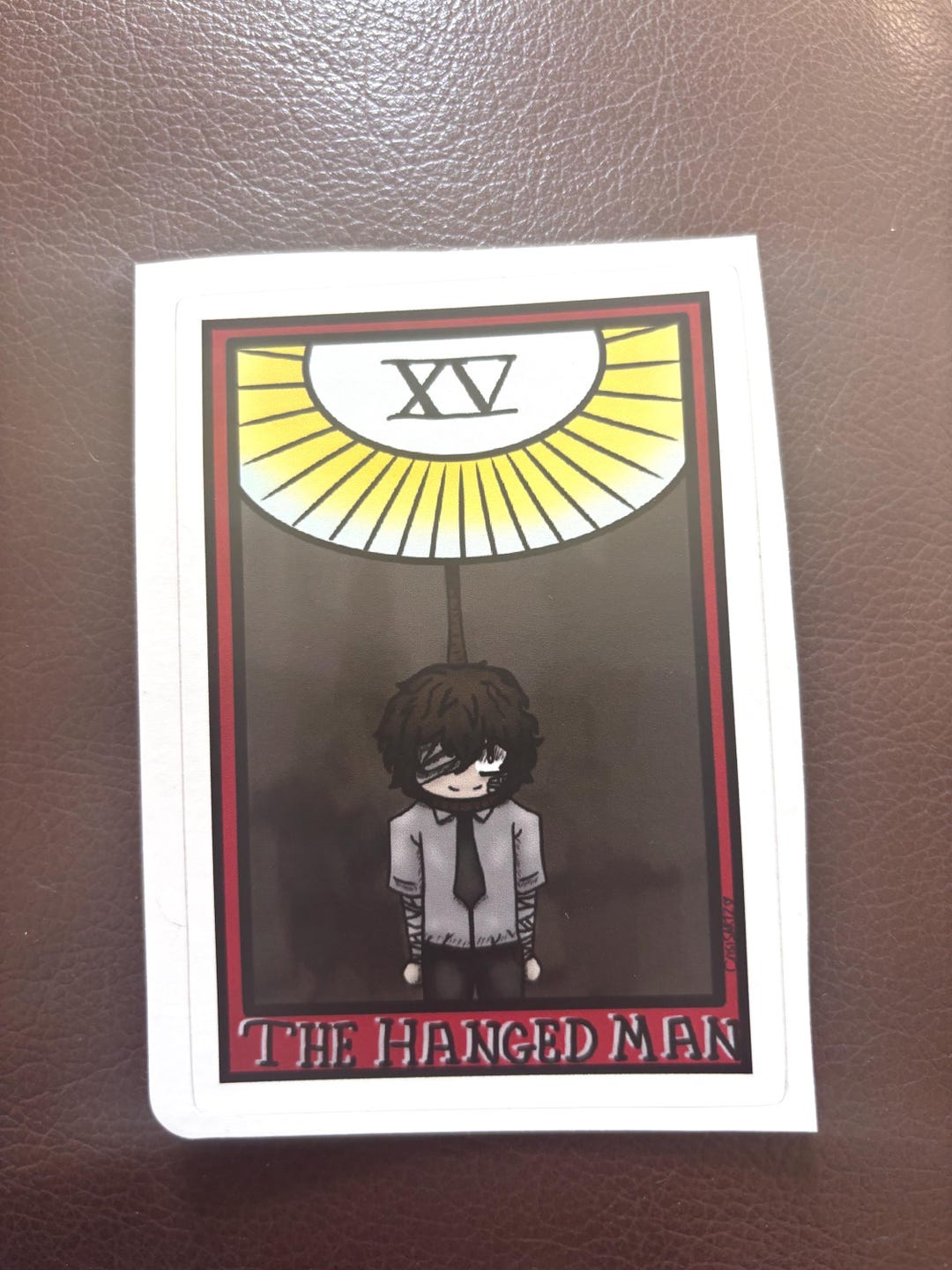 15 Dazai Tarot Card Sticker- Bungou Stray Dogs - Etsy