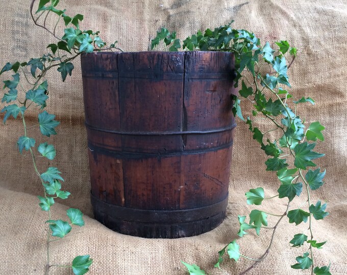 Antique Double-sided Grain Measure 1850-1880 Wooden Grain Measure Grain ...