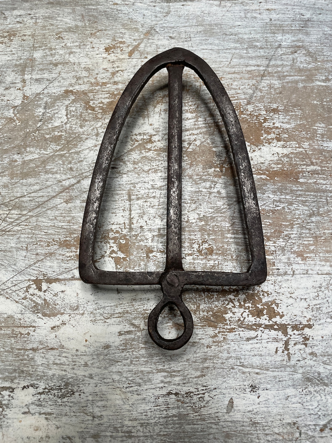 Antique Iron Trivet, 1800's Hand Forged Iron Trivet - Etsy