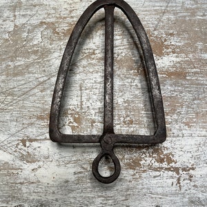 Antique Iron Trivet 1800's Hand Forged Iron Trivet - Etsy