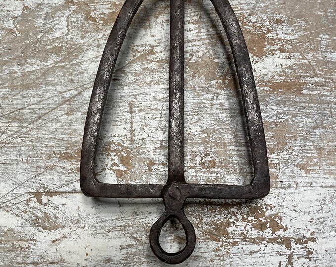 Antique Iron Trivet, 1800's Hand Forged Iron Trivet - Etsy