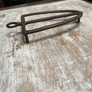 Antique Iron Trivet 1800's Hand Forged Iron Trivet - Etsy