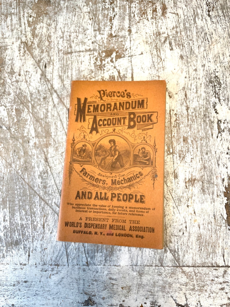 Antique Advertising Note Pad Booklet With 1910/1911 Calendars - Etsy
