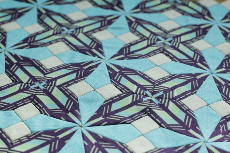 English Paper Piecing "burst" Pattern - Etsy