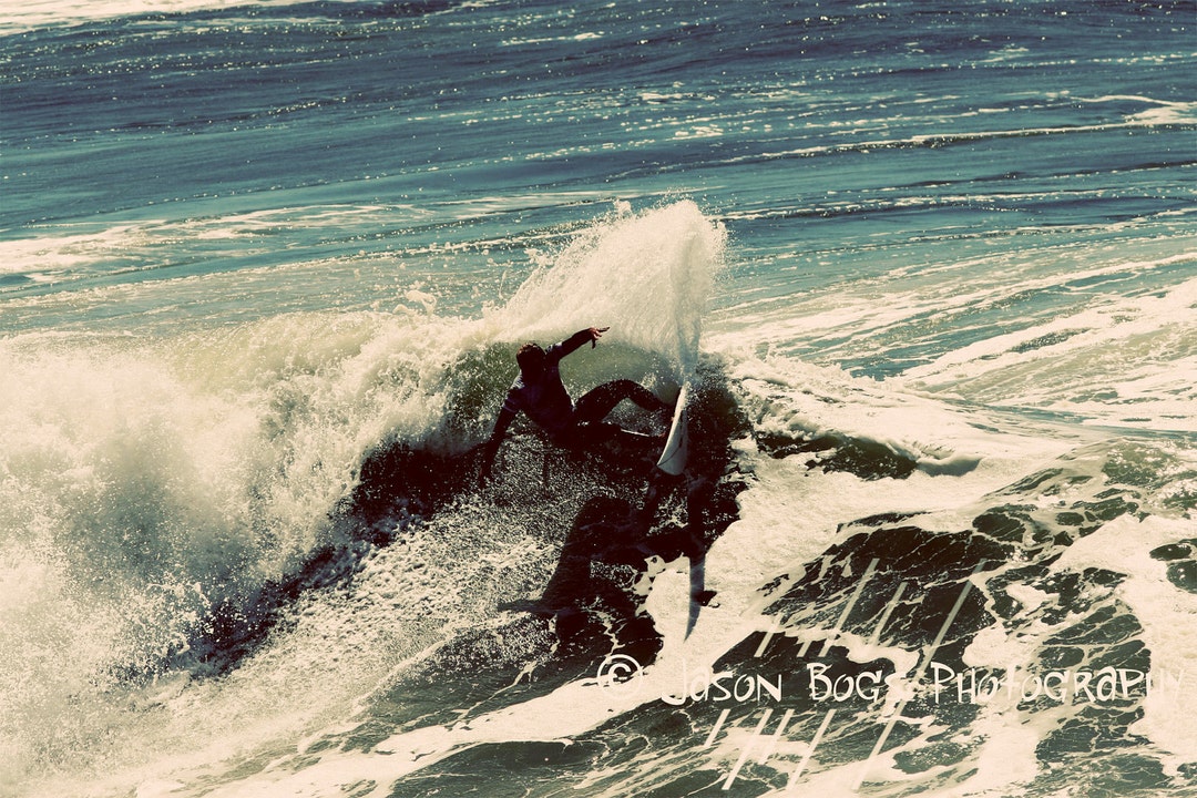 California Surfing - Summer Dream - 8x12 Surf Photo Cool Tones ...