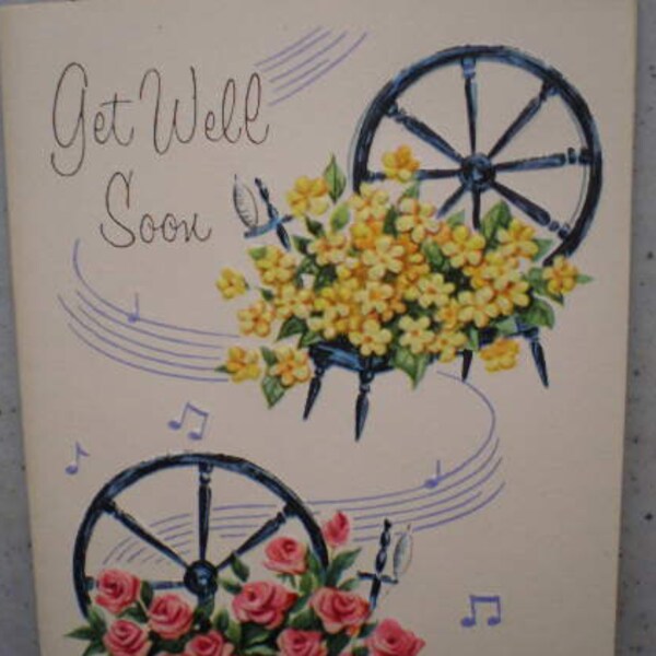 Music Get Well Card - Etsy
