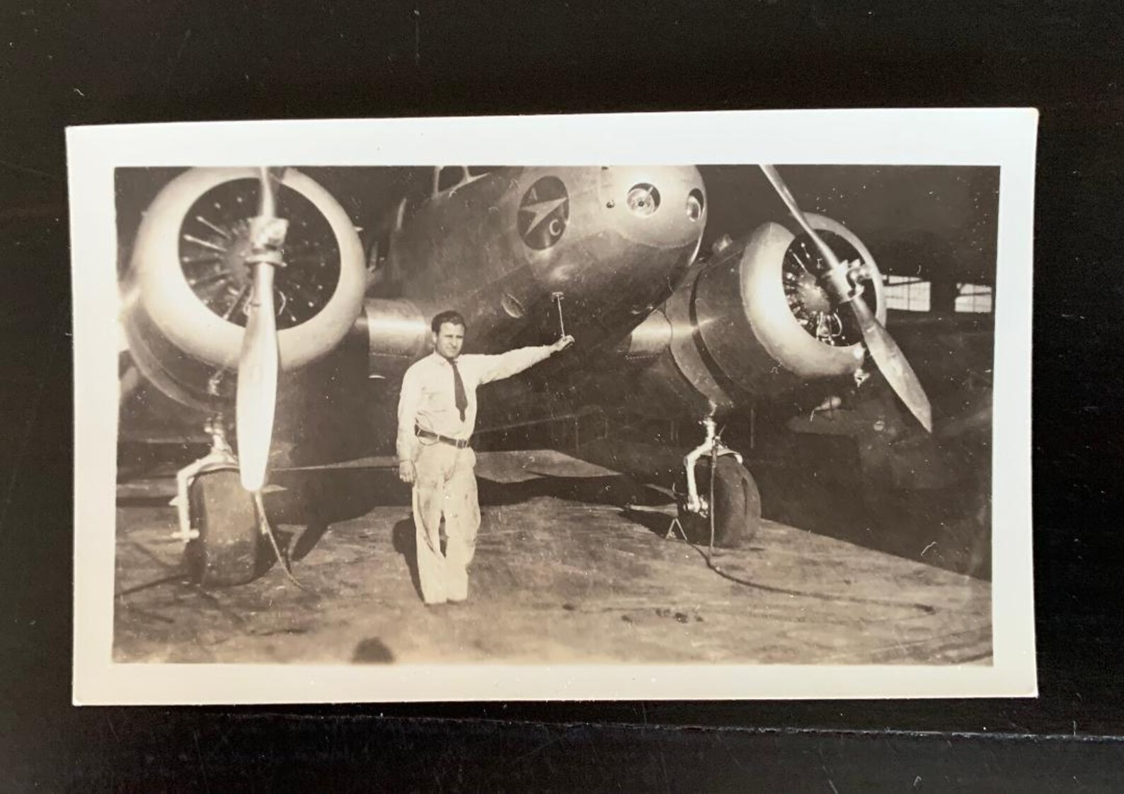 Vintage Early 1900's Original Black & White Photo - Pilot - Etsy