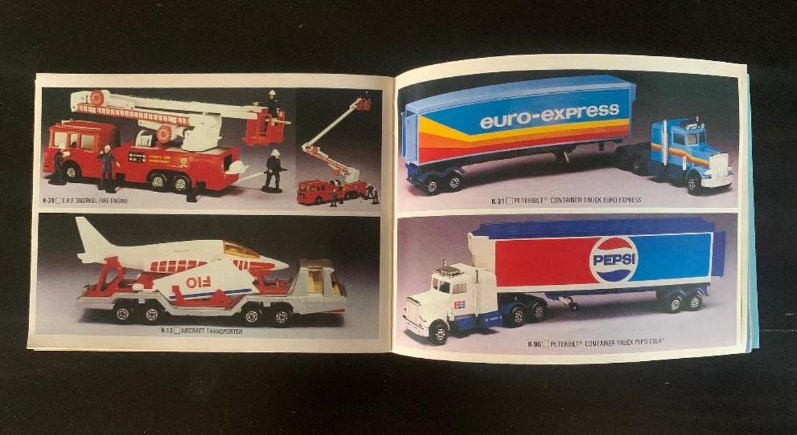 Vintage 1970's Toy Catalog - Matchbox Cars - 1971 - Etsy