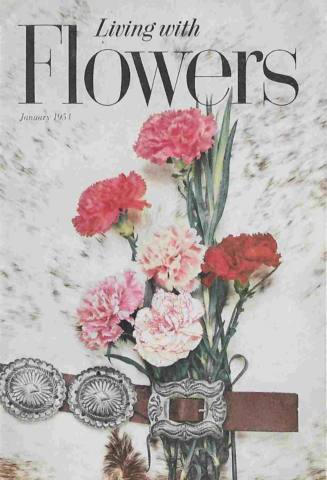 Vintage Midcentury Flower Design Booklet - Living With Flowers ...