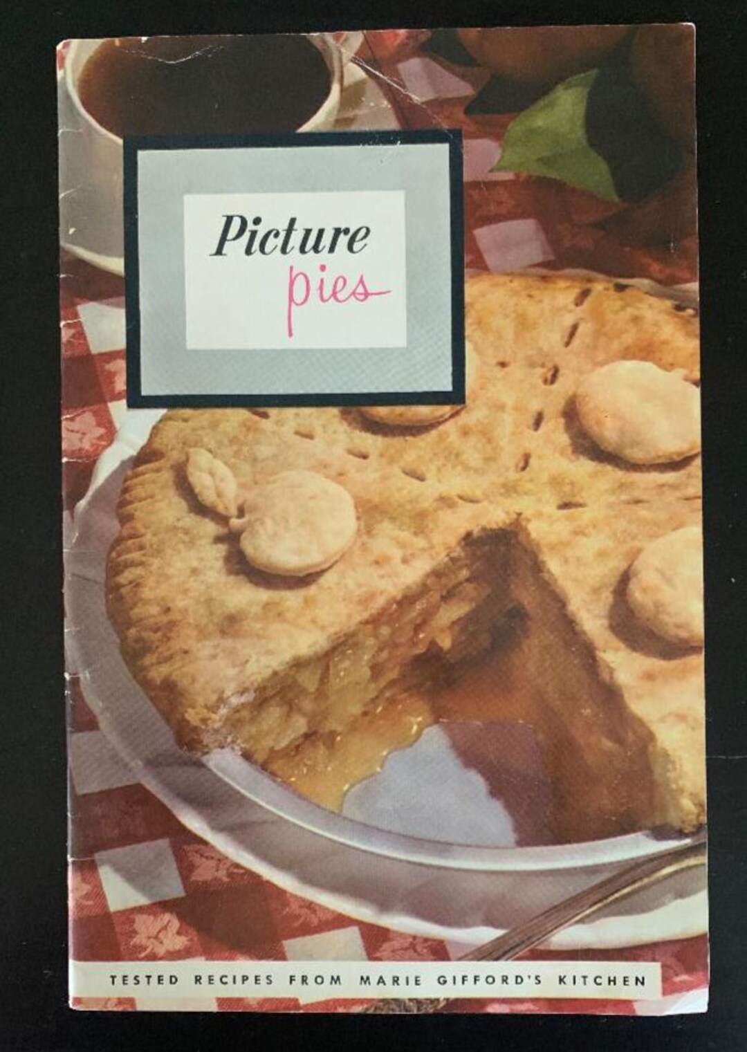Vintage Midcentury Cookbook - Picture Pies - Baking - Etsy