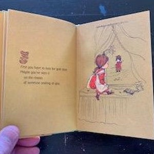 Vintage Mid-century Illustrated Hallmark Book - the Gold of Friendship ...