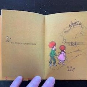 Vintage Mid-century Illustrated Hallmark Book - the Gold of Friendship ...