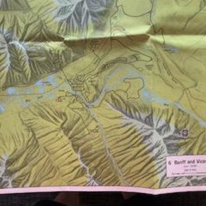Vintage 1980's Guide- Map - Parks of the Canadian Rockies - 1985 - Road ...