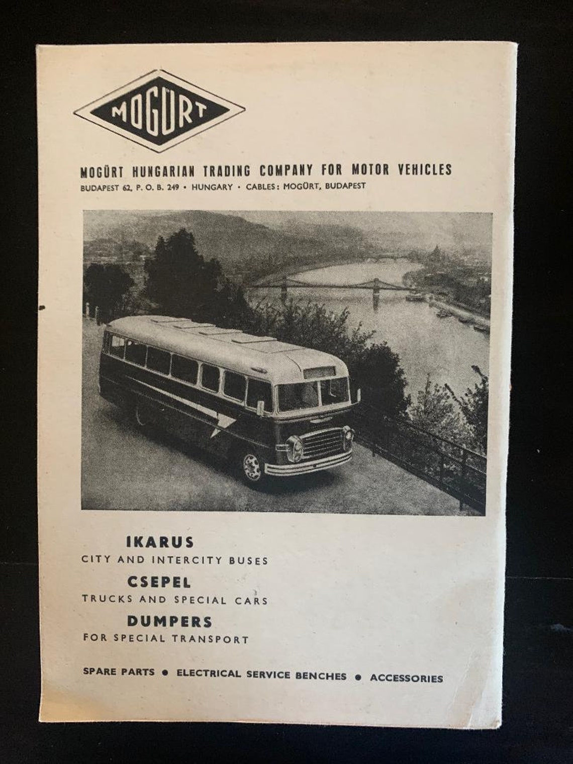 Vintage Midcentury Travel Brochure - Tour Hungary by Car - Etsy
