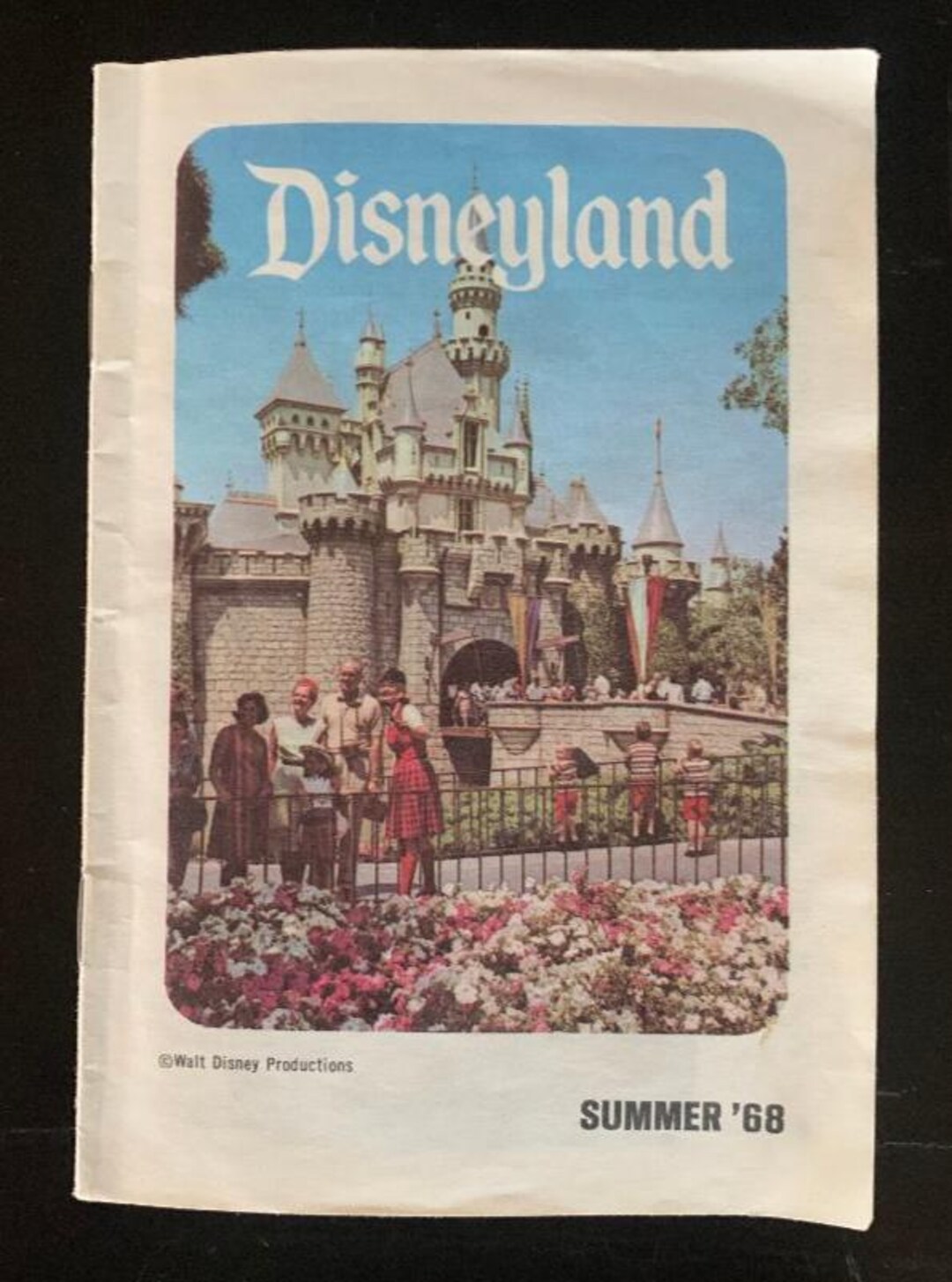 Vintage Midcentury Amusement Park Guide Disneyland 1968 - Etsy