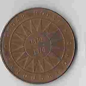 Vintage 1970's Original Souvenir - 100th Anniversary Coin - 1870-1970 ...