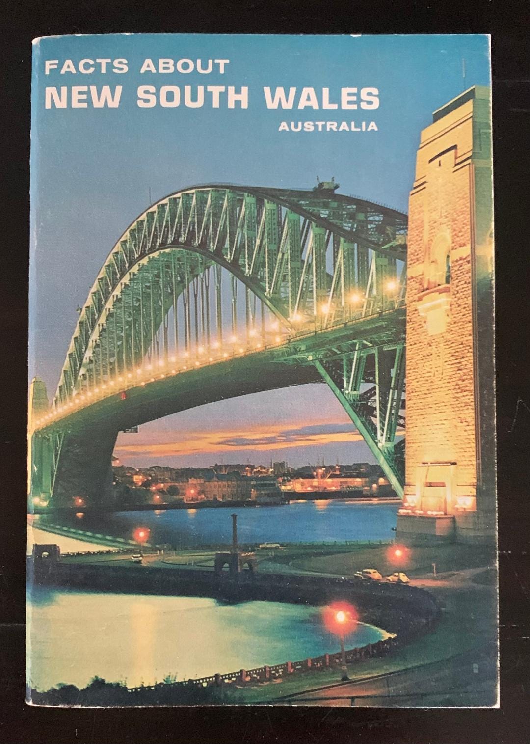 Vintage Midcentury Travel Photo Book - Facts About New South Wales ...