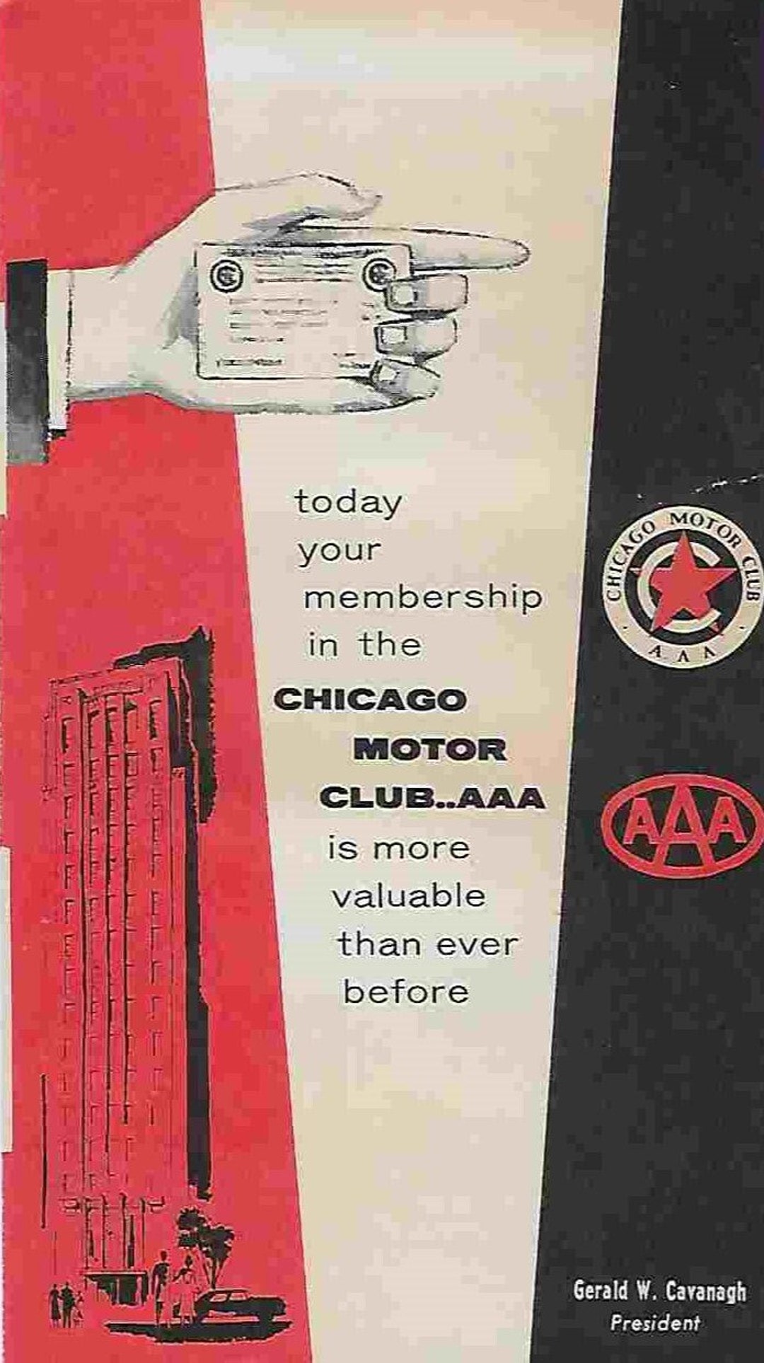 Vintage Midcentury Travel Brochure - Chicago Motor Club - AAA - Etsy