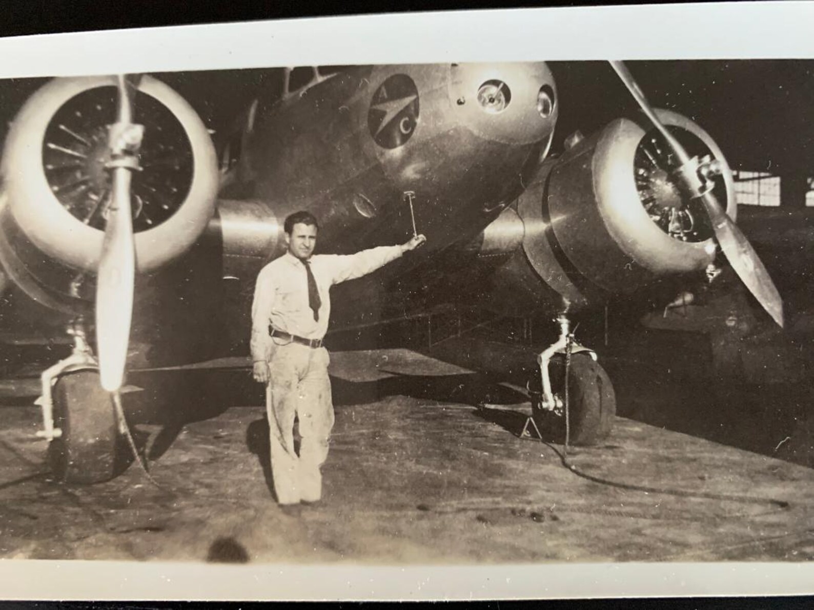 Vintage Early 1900's Original Black & White Photo - Pilot - Etsy