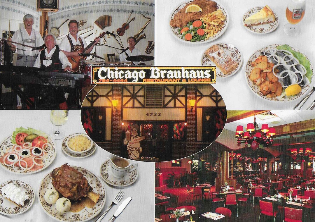 Vintage Mid Century Photo Postcard - Travel - Chicago Brauhaus ...