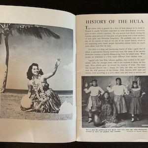 Vintage Hawaiian Guide - Learn to Dance the Hula - Hukilau Song - Etsy