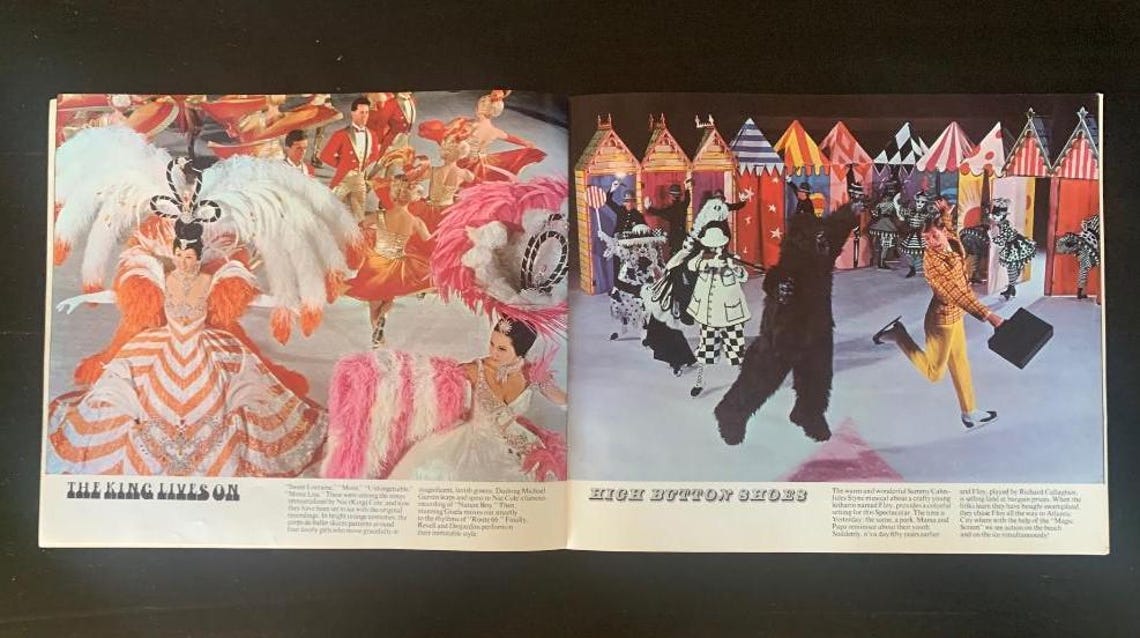 Vintage Midcentury Advertising Photo Brochure - Ice Capades - Ice ...