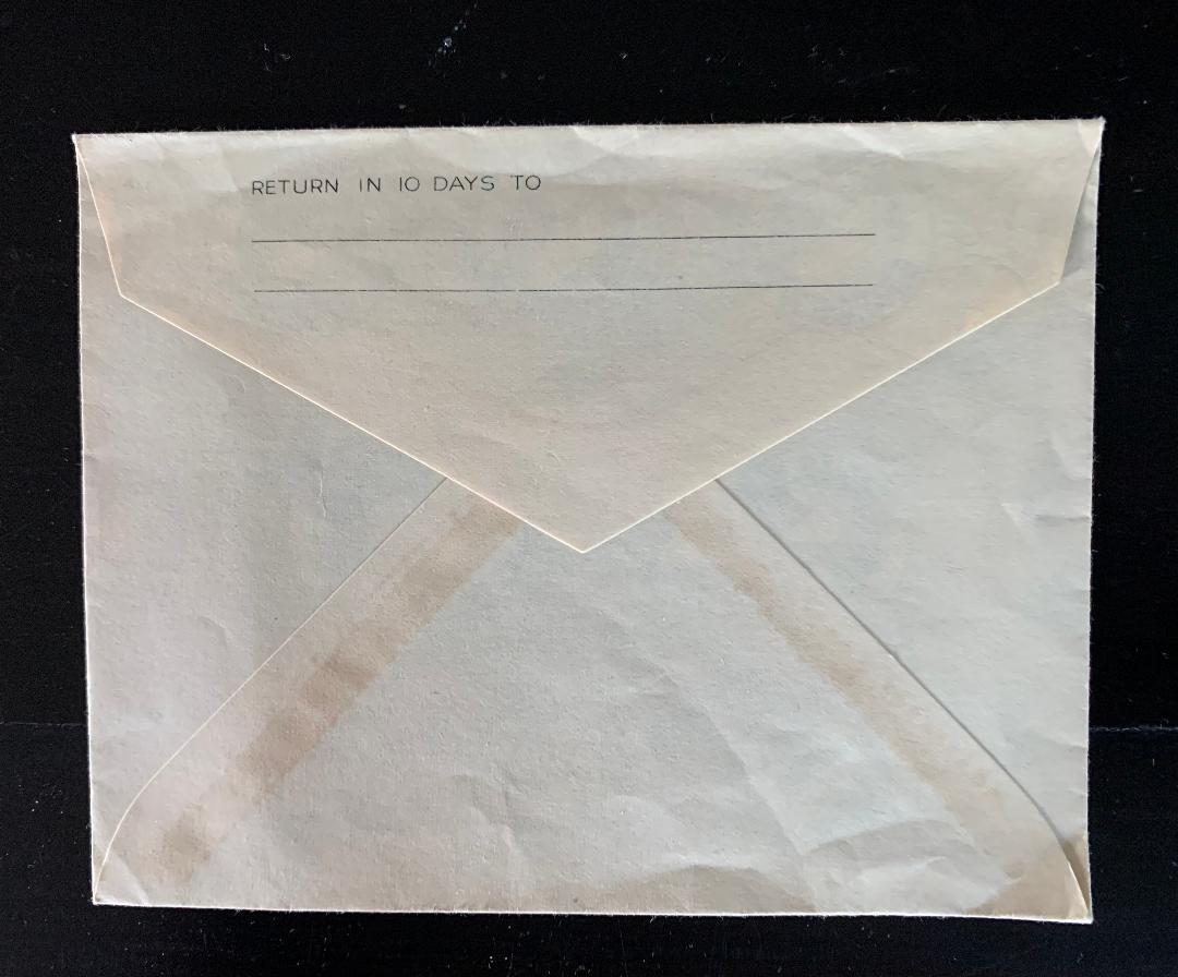 Vintage Stationery & Envelope - Glacier National Park - the Orient ...