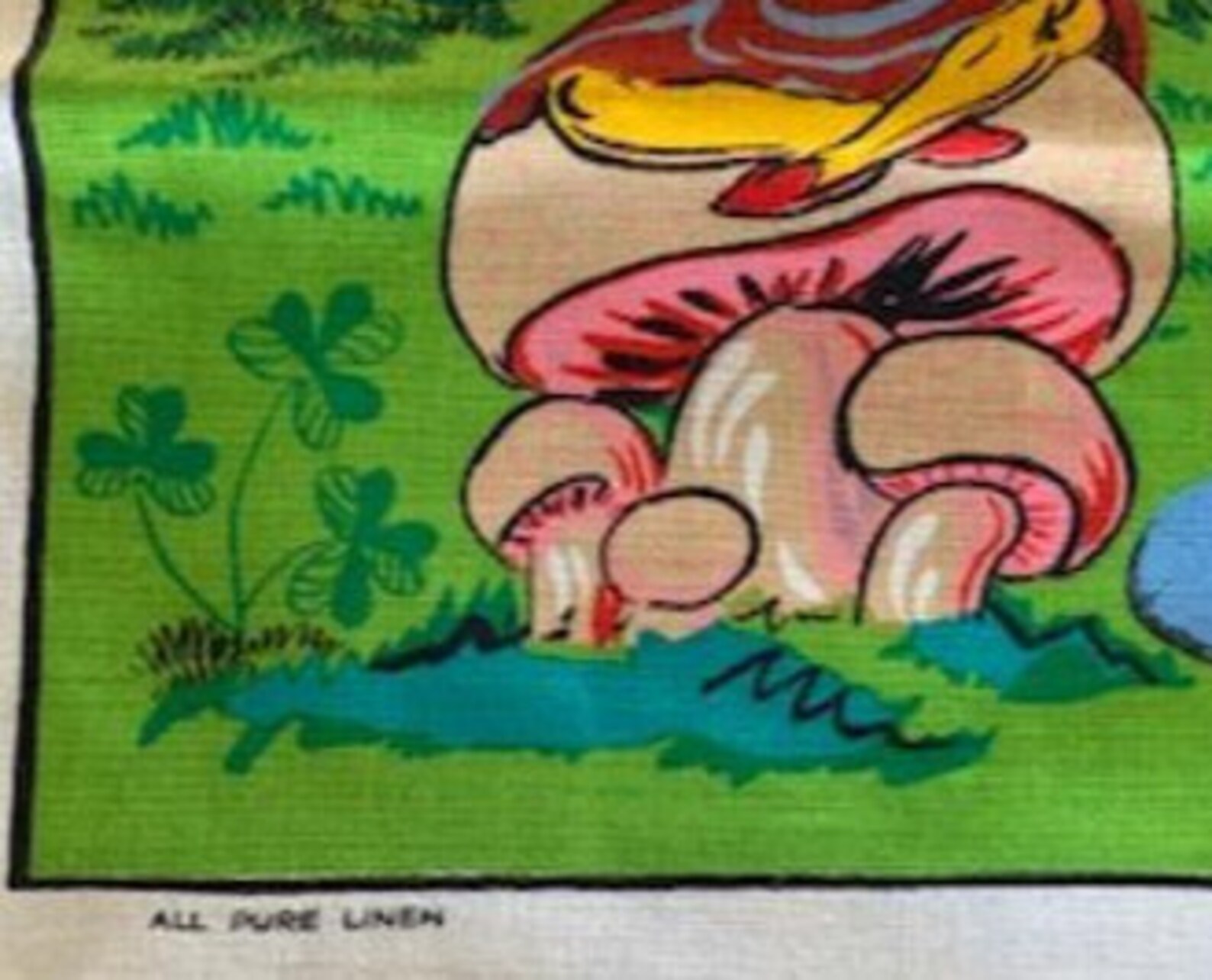 Ropa de cocina vintage Toalla de recuerdo ilustrada - Leprechauns ...