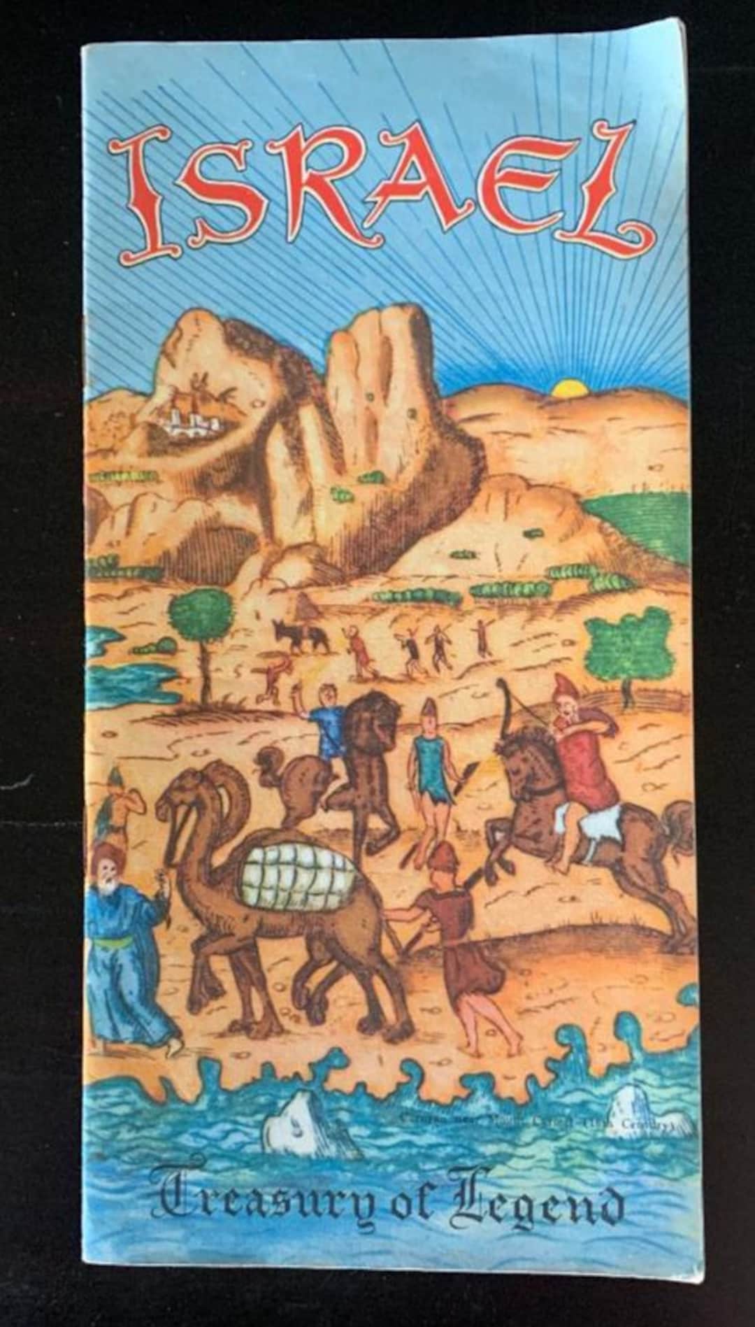 Vintage 1960's Travel Brochure - Israel - Etsy