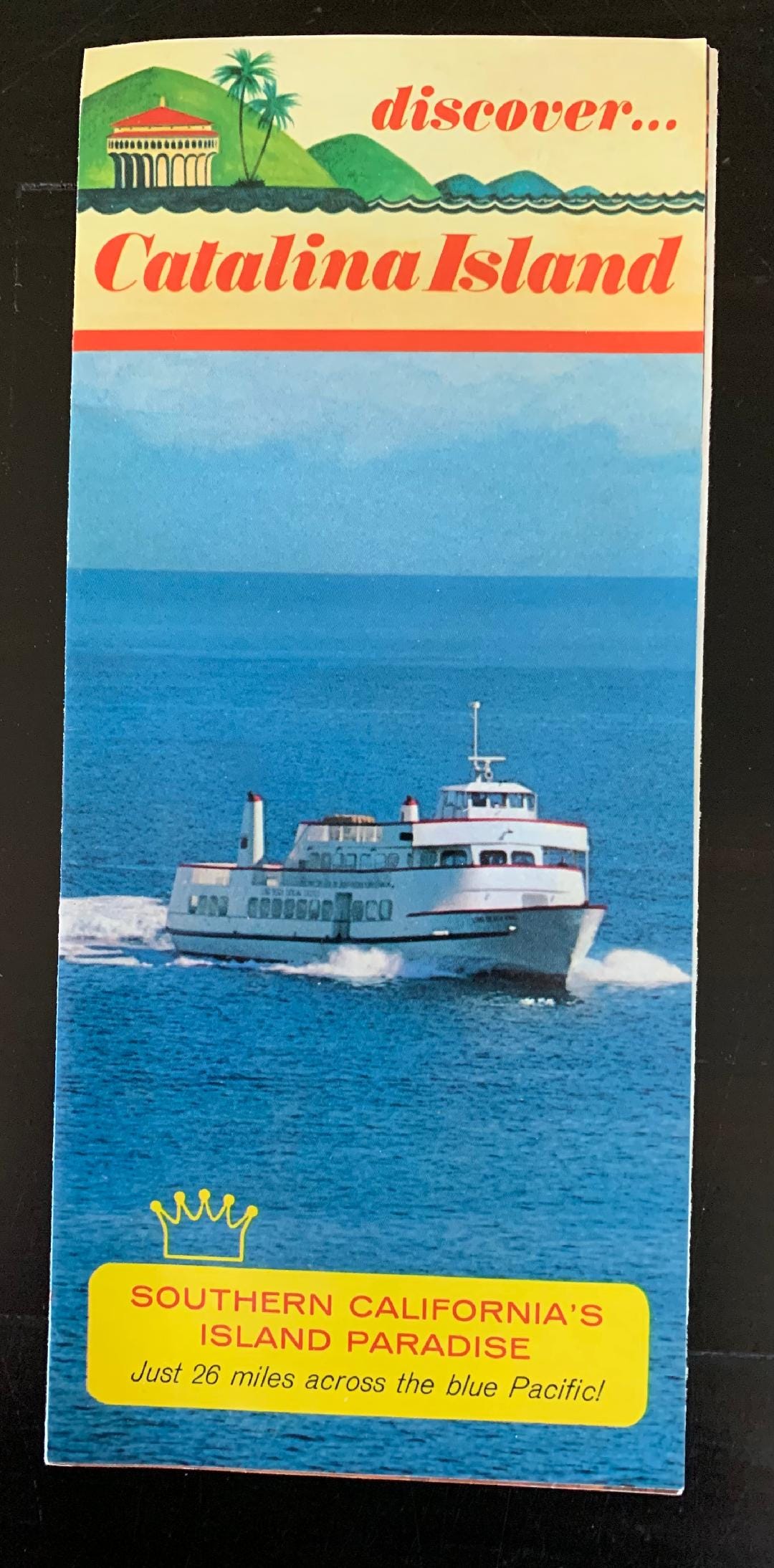 Vintage 1980's Travel Brochure - Catalina Island - California - USA - Etsy