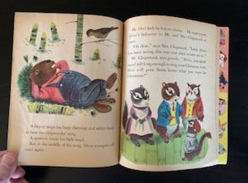 Vintage Mid Century Children's Illustrated Book the - Etsy