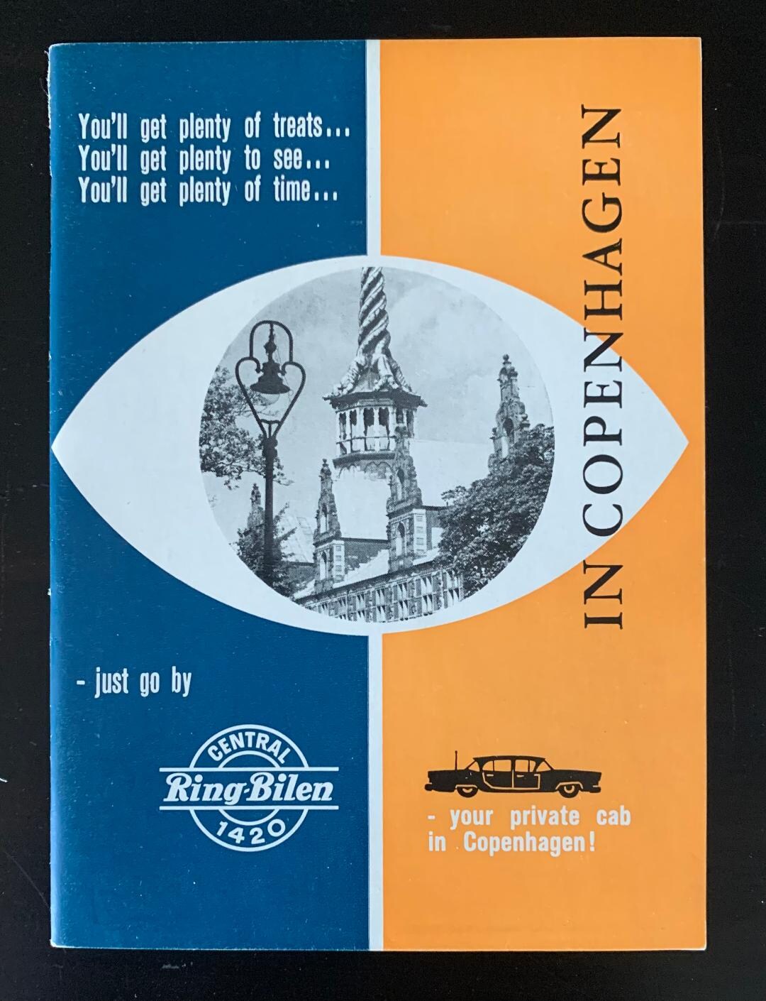 Vintage Midcentury Travel Brochure - Copenhague - Danish - Denmark ...