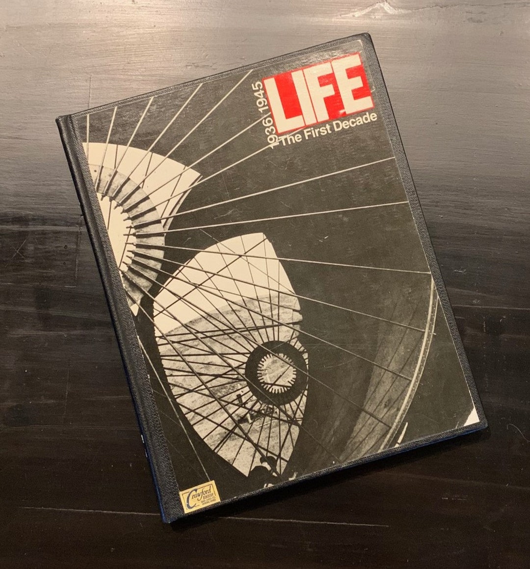 Vintage 1980's Photography Book LIFE Magazine the First Decade 1936 ...