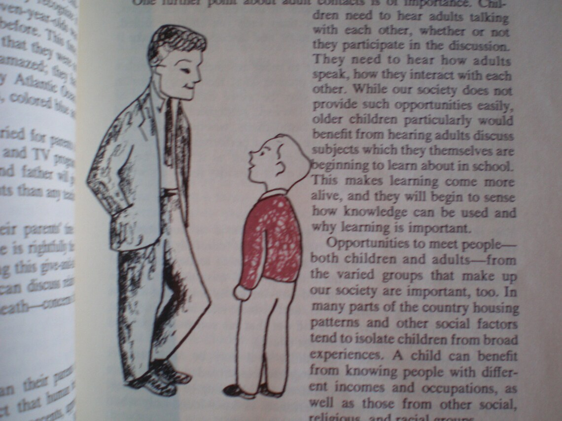 Vintage Mid Century Parenting Guide How to Help Your Child - Etsy