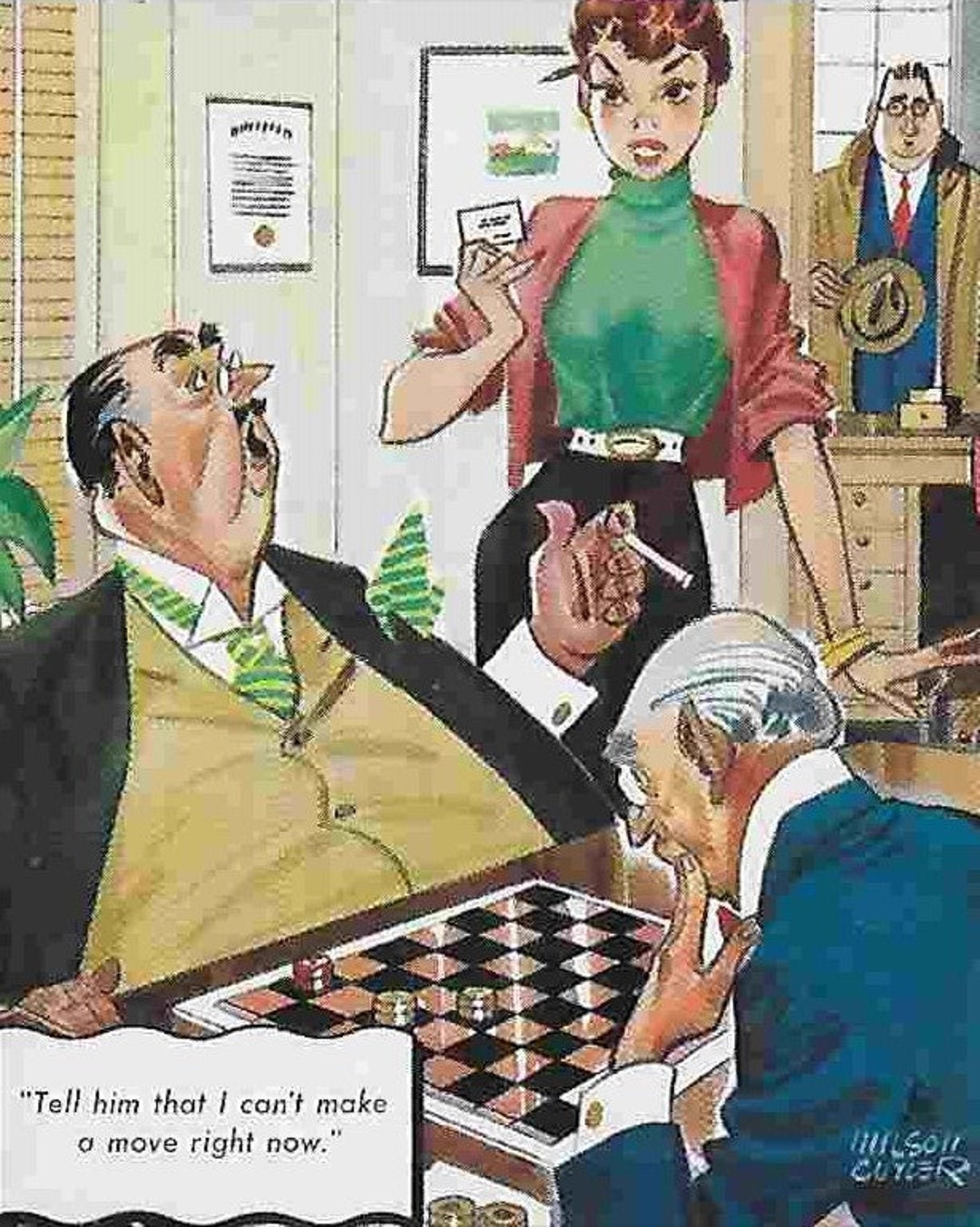 Vintage Midcentury Advertisement - Ink Blotter Card - Chicago, USA - Etsy