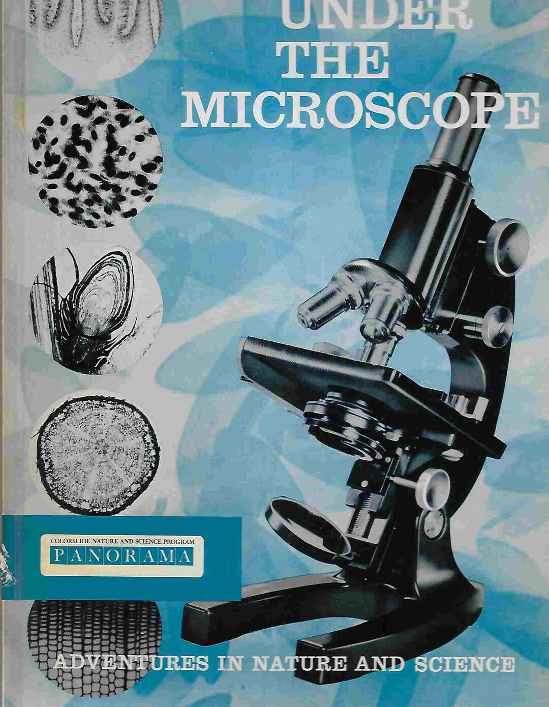 Vintage 1960's Children's Science Book - Under the Microscope - Color ...