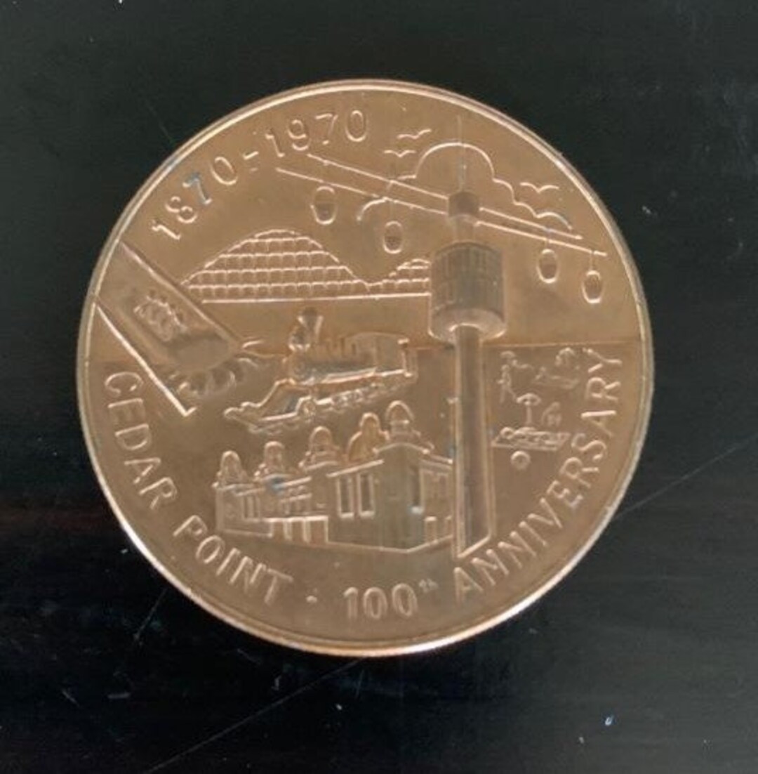 Vintage 1970's Original Souvenir - 100th Anniversary Coin - 1870-1970 ...