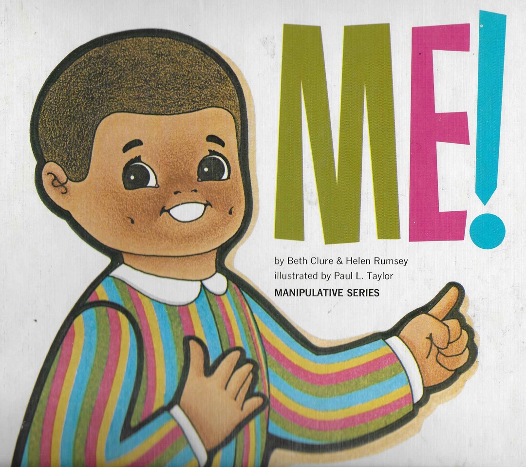 Vintage 1970's Children's Illustrated Book - Me! - Beth Clure & Helen ...