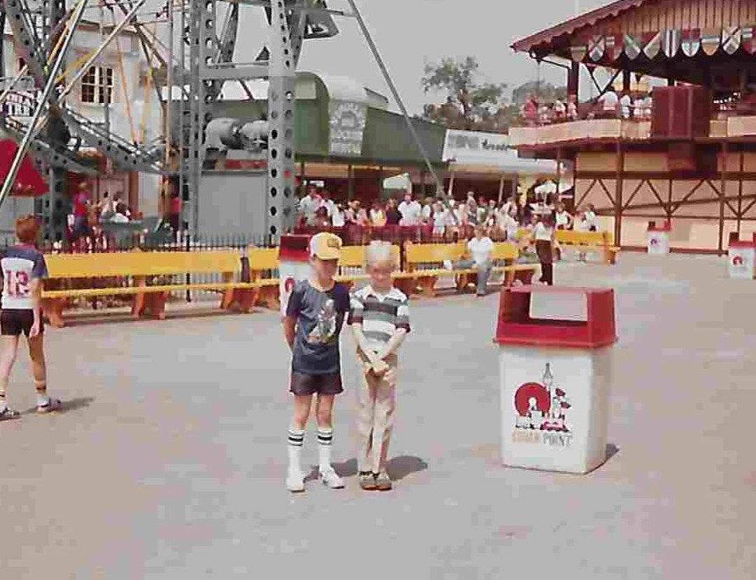 Vintage 1980's Original Photo - Cedar Point Amusement Park - Etsy