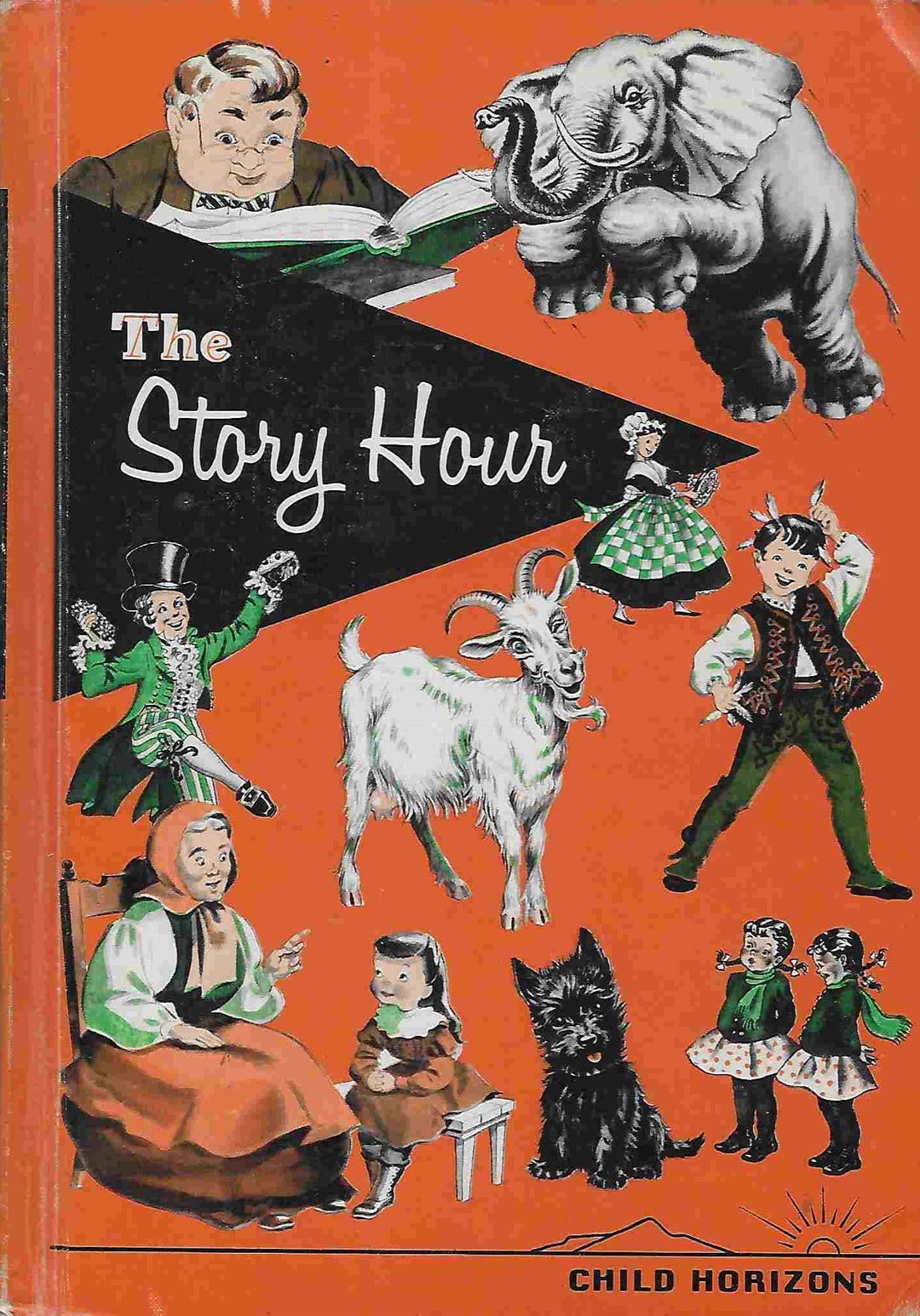 Vintage 1960's Childrens Illustration Book the Story Hour Child ...