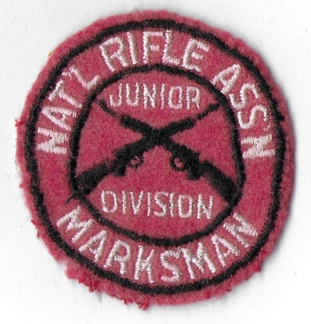 Vintage Mid Century Cloth Boy Scout Patch - National Rifle Association ...