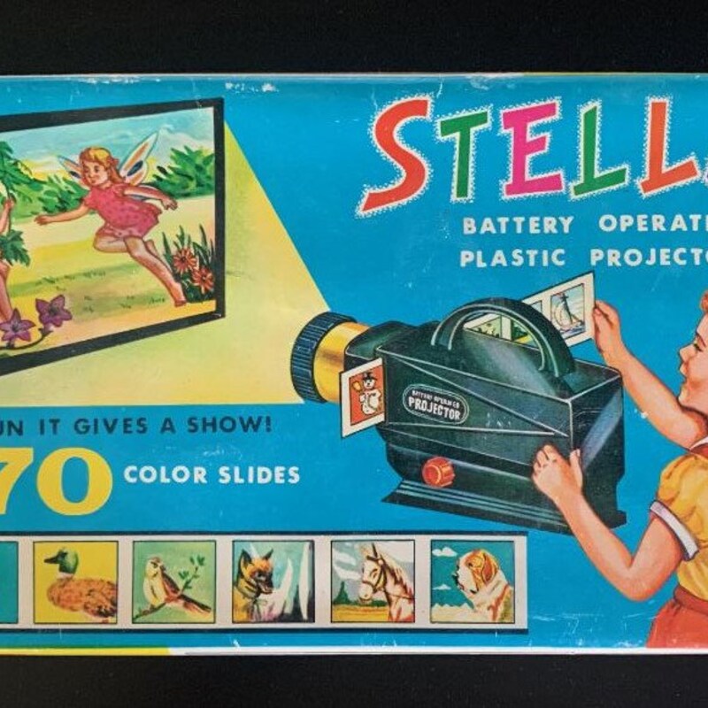 Color Slide Projector - Etsy