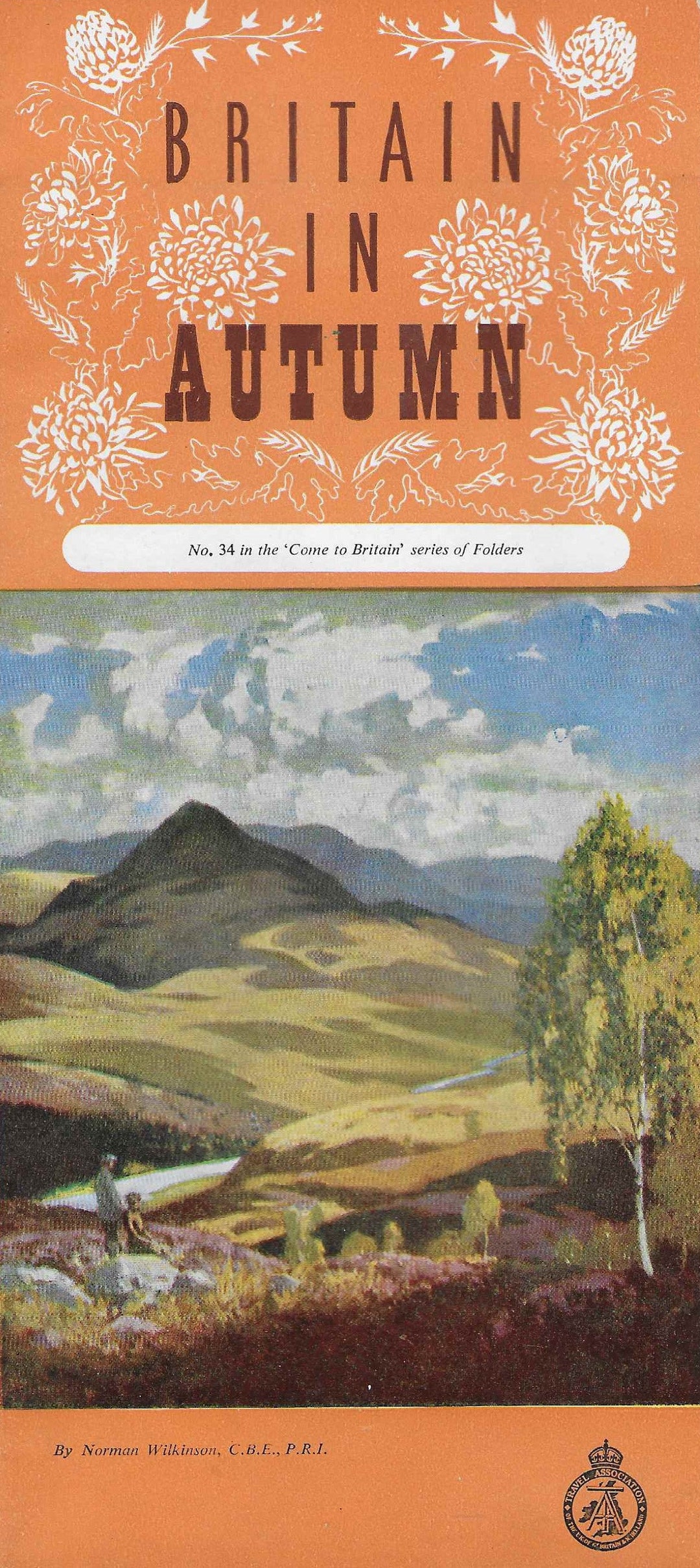 Vintage Mid Century Travel Brochure - Britain in Autumn - Come to ...