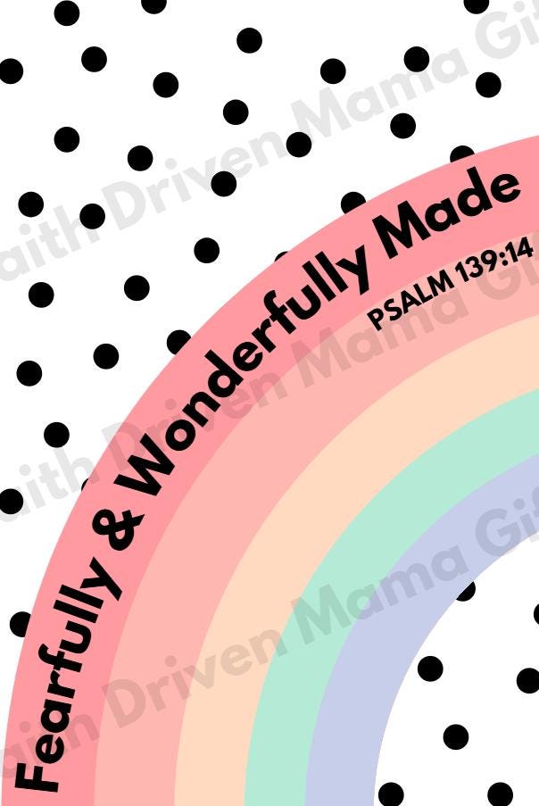 Christian Kids Backpack Tags: Bible Verse Affirmations (printable PDF ...