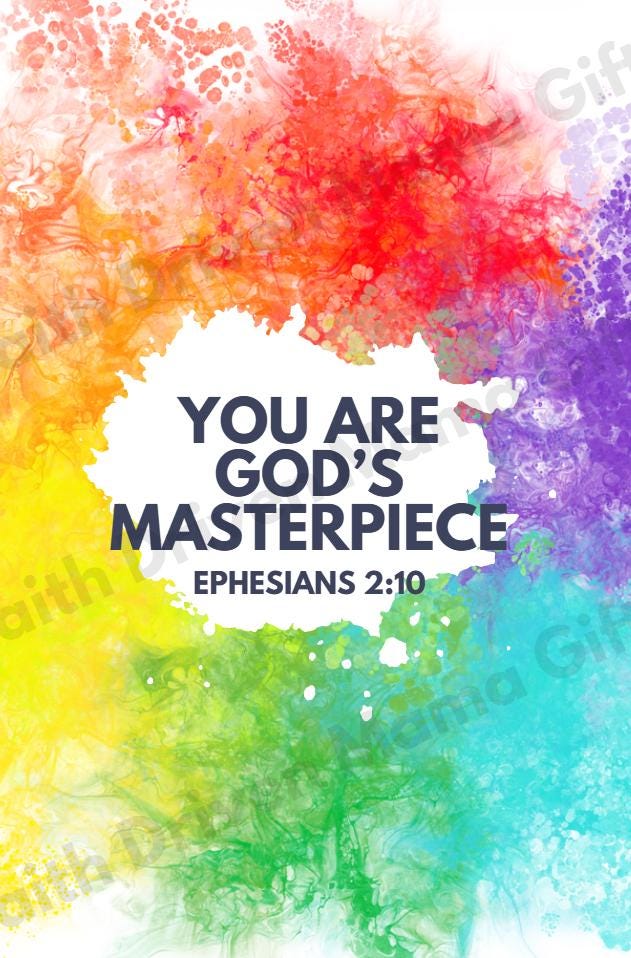 Christian Kids Backpack Tags: Bible Verse Affirmations (printable PDF ...